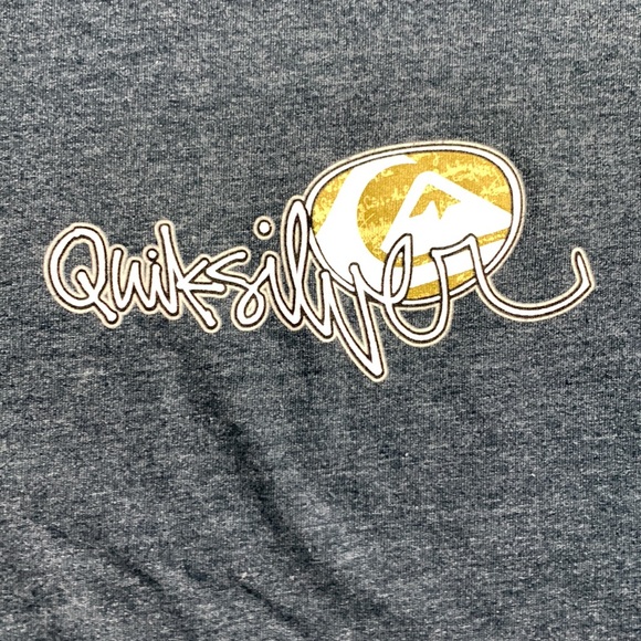 Quiksilver | Shirts | Vintage Quicksilver Graphic Tshirt Front Back ...